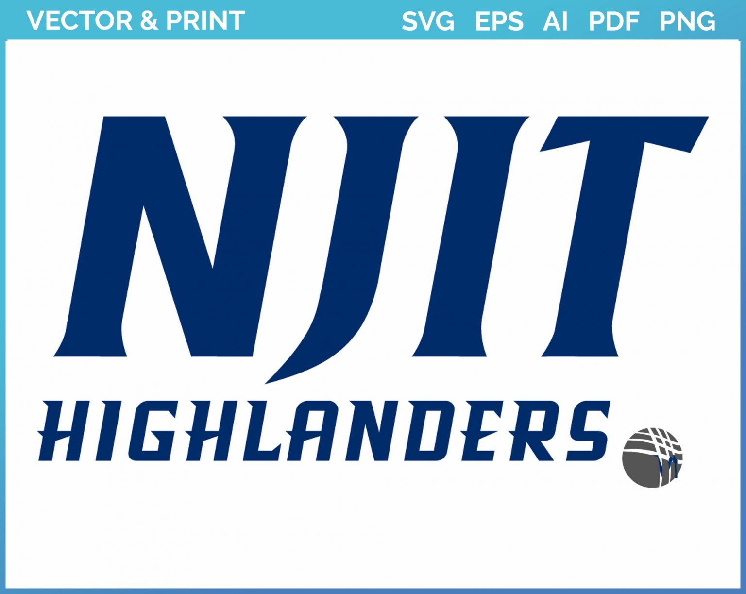 NJIT Highlanders - Wordmark Logo (2006) - College Sports Vector SVG ...