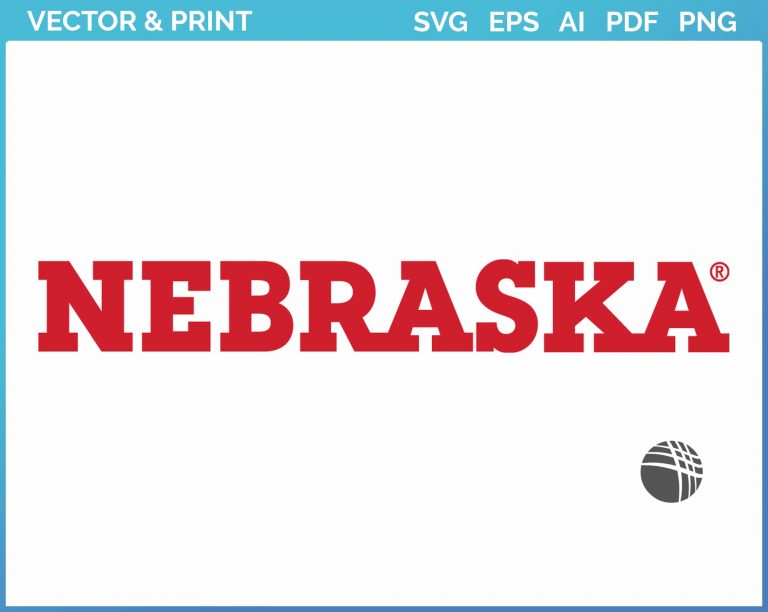 Nebraska Cornhuskers - Wordmark Logo (2016) - College Sports Vector SVG ...