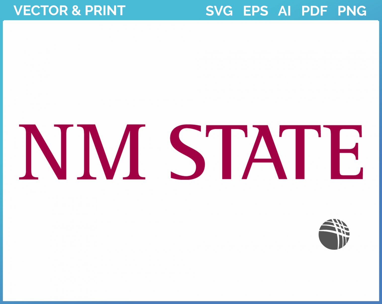 New Mexico State Aggies - Wordmark Logo (2006) - College Sports Vector ...