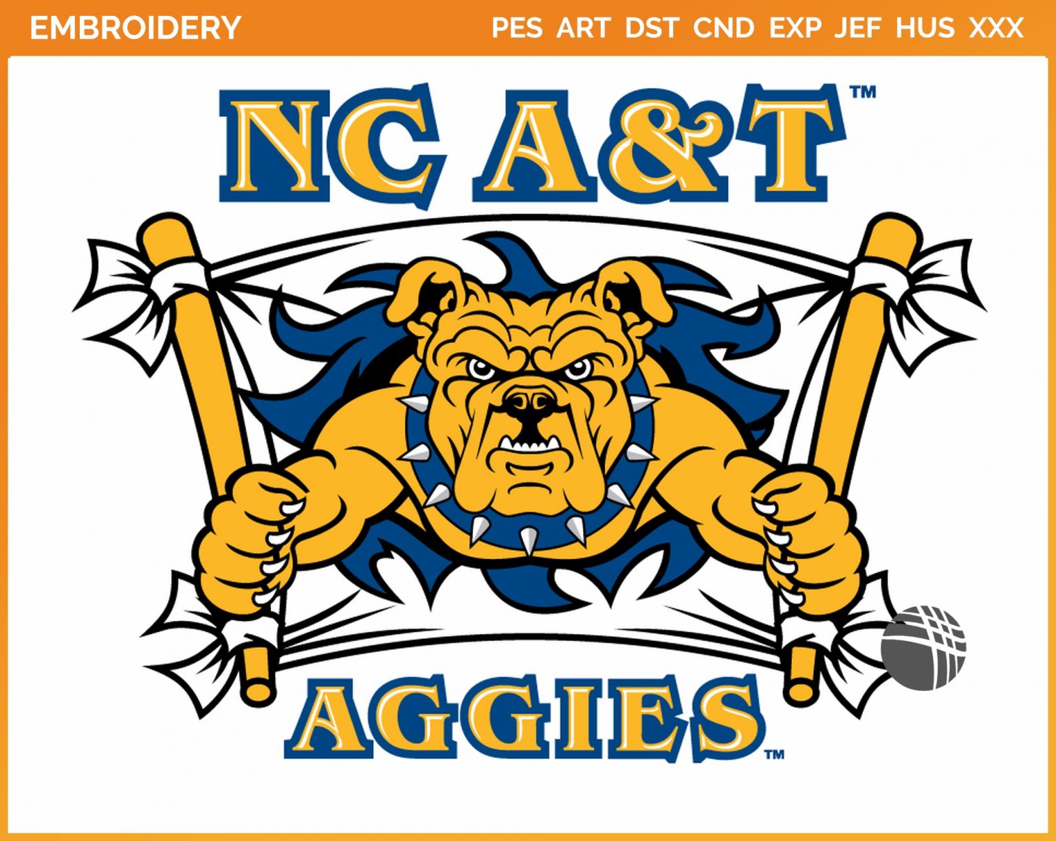 North Carolina A&T Aggies - Secondary Logo (2006) - College Sports ...