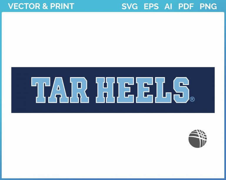 North Carolina Tar Heels - Wordmark Logo (2015) - College Sports Vector ...