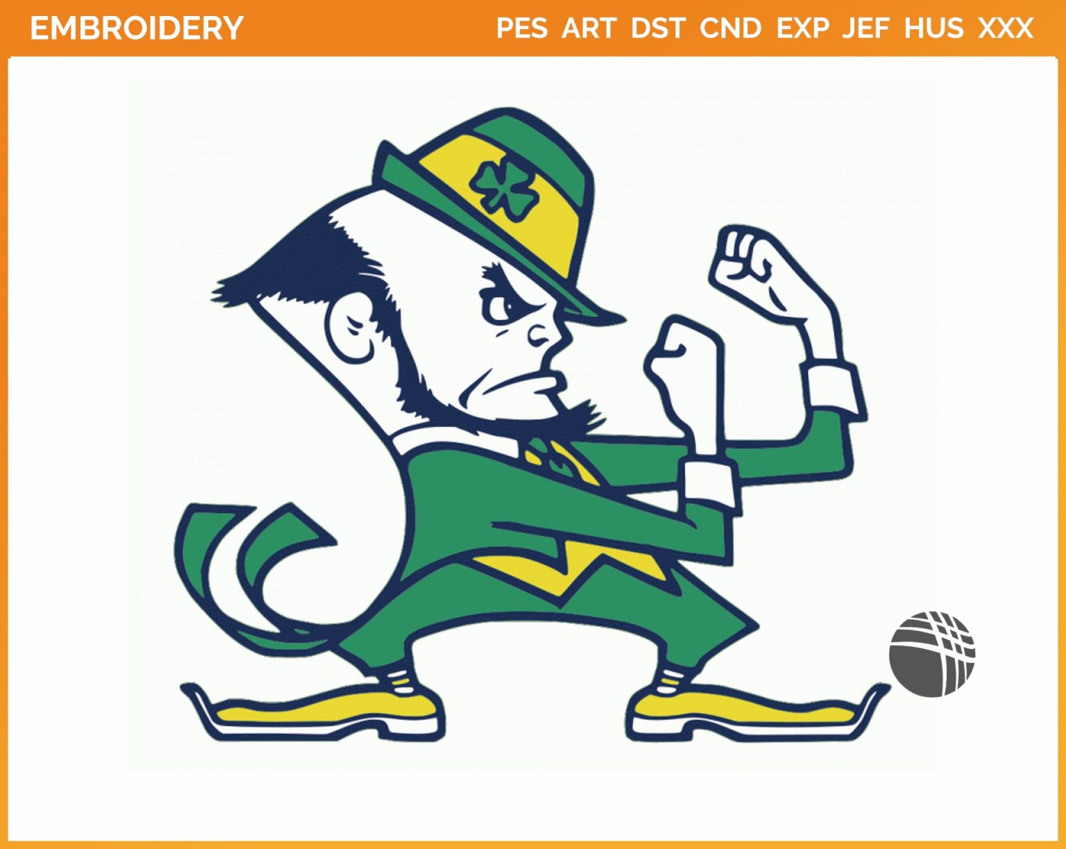 Notre Dame Fighting Irish - Mascot Logo (1984) - College Sports ...