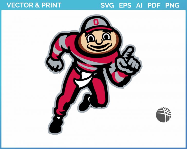 Ohio State Buckeyes - Mascot Logo (2003) - College Sports Vector SVG ...