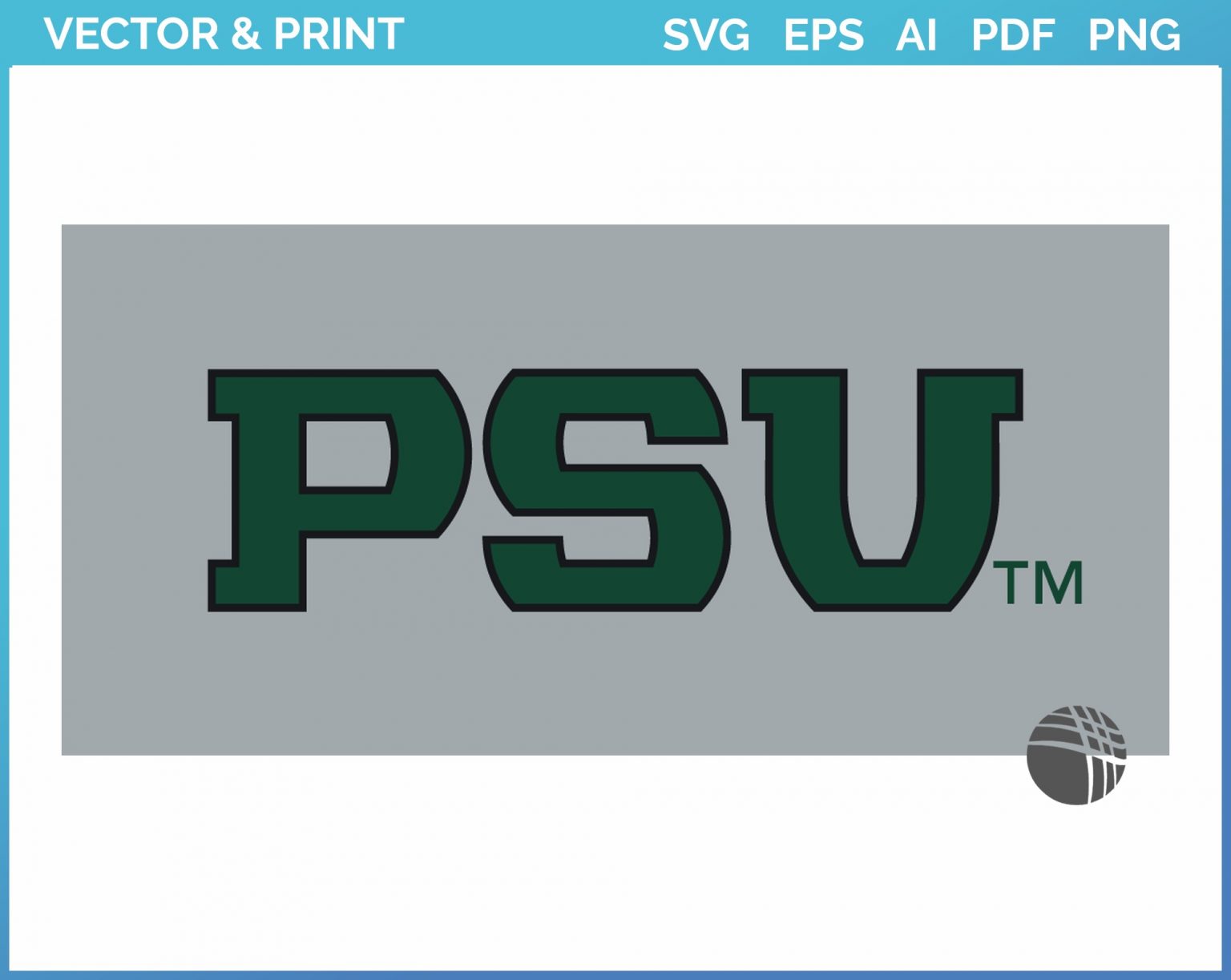 Portland State Vikings - Wordmark Logo (2016) - College Sports Vector ...