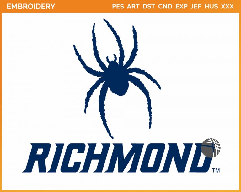 Richmond Spiders - Alternate Logo (2002) - College Sports Embroidery ...