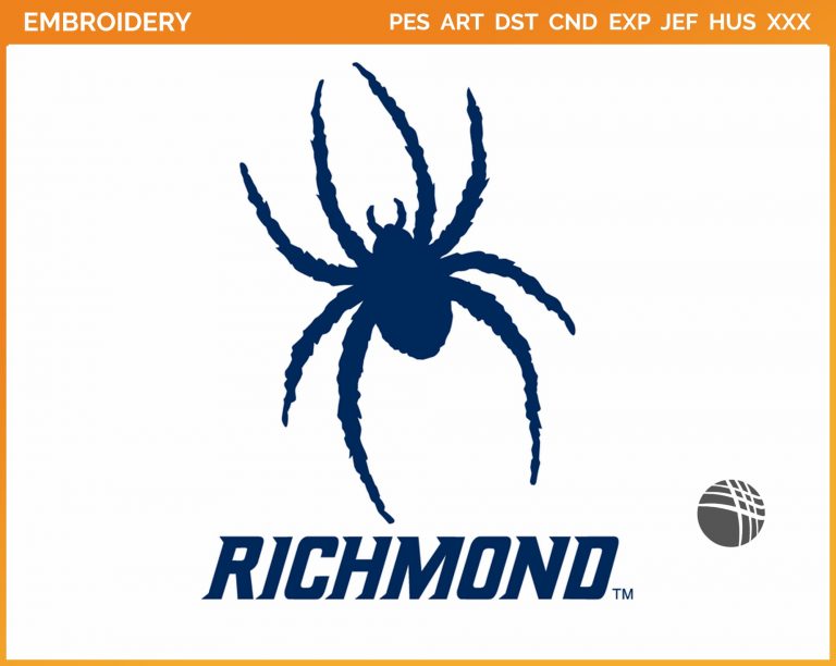 Richmond Spiders - Alternate Logo (2002) - College Sports Embroidery ...