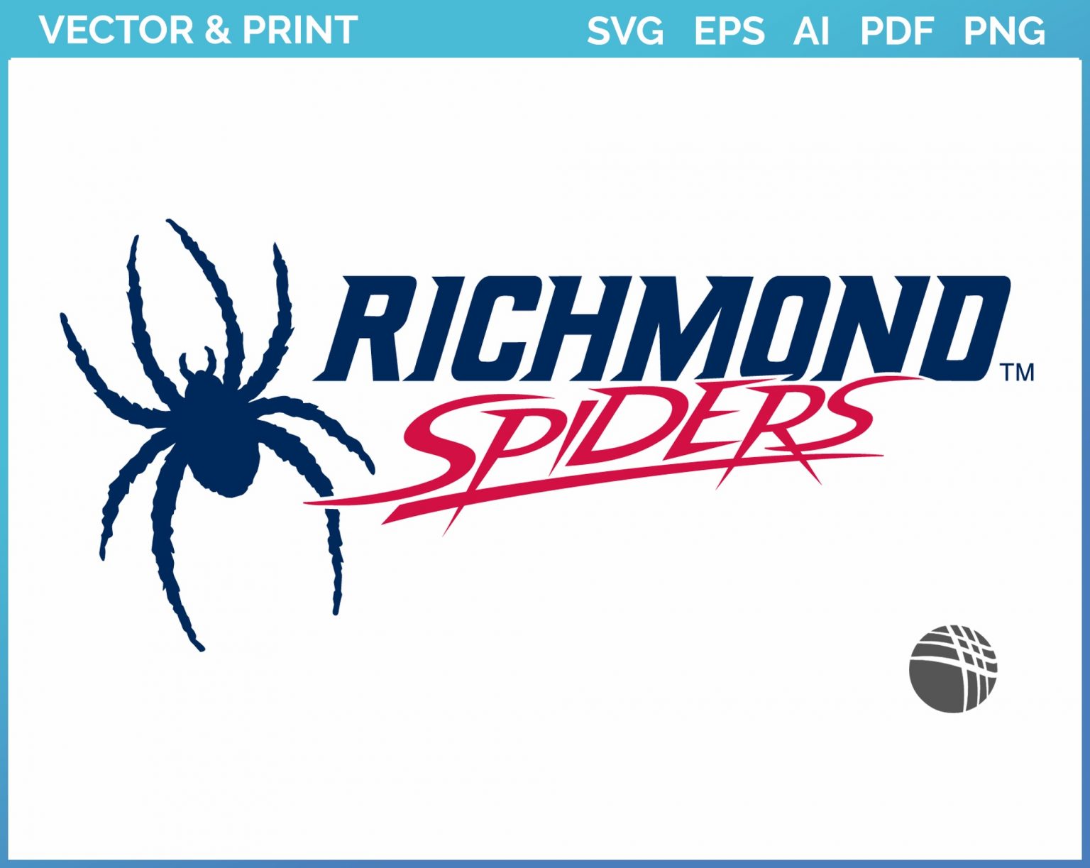 Richmond Spiders - Wordmark Logo (2002) - College Sports Vector SVG ...