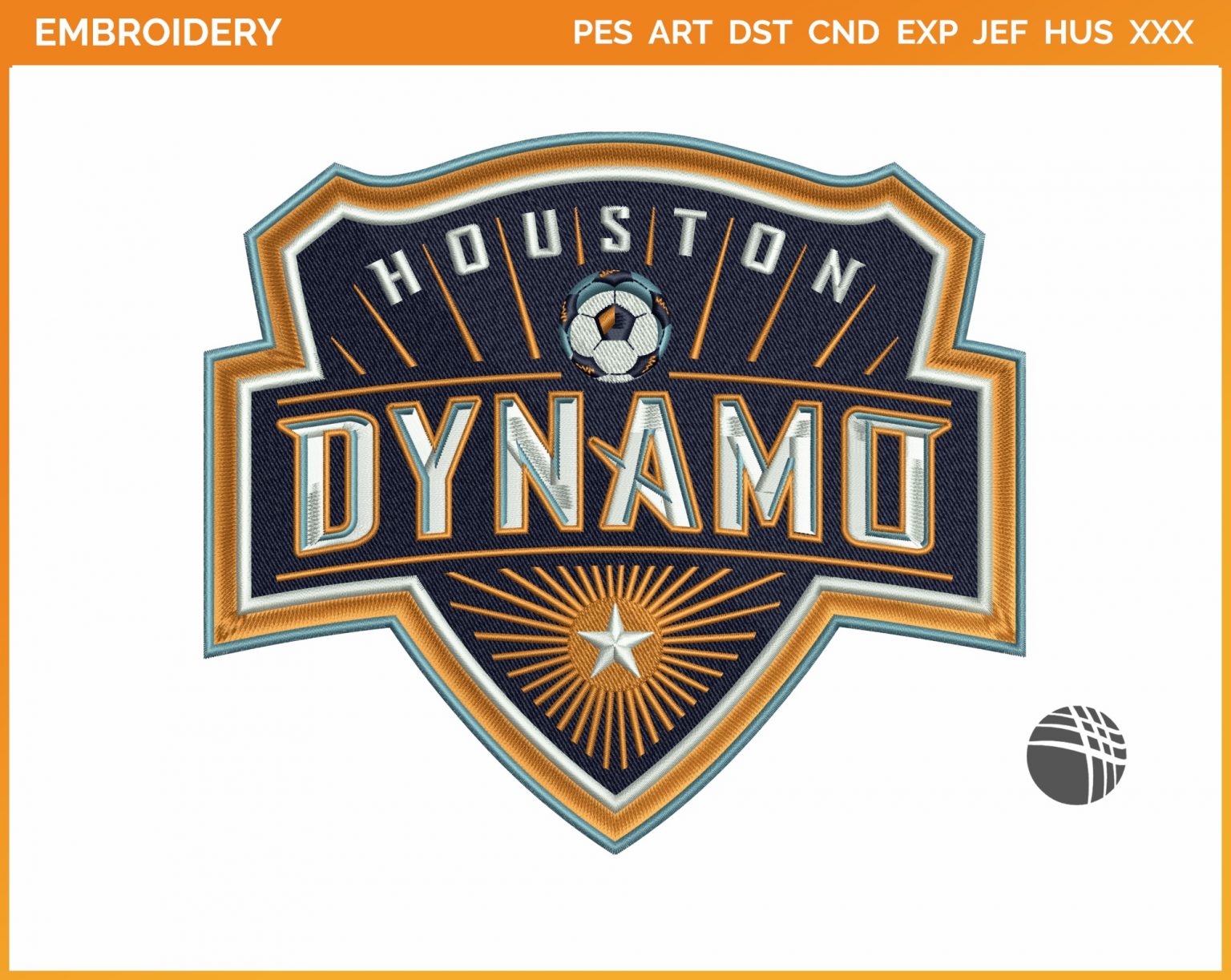Houston Dynamo - 2006, Major League Soccer, Soccer Sports Embroidery ...