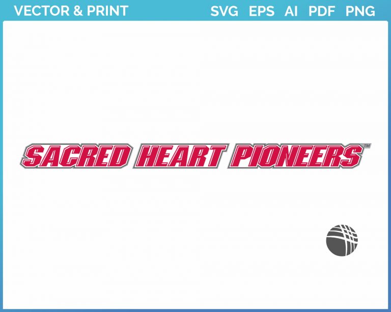 Sacred Heart Pioneers - Wordmark Logo (2004) - College Sports Vector ...