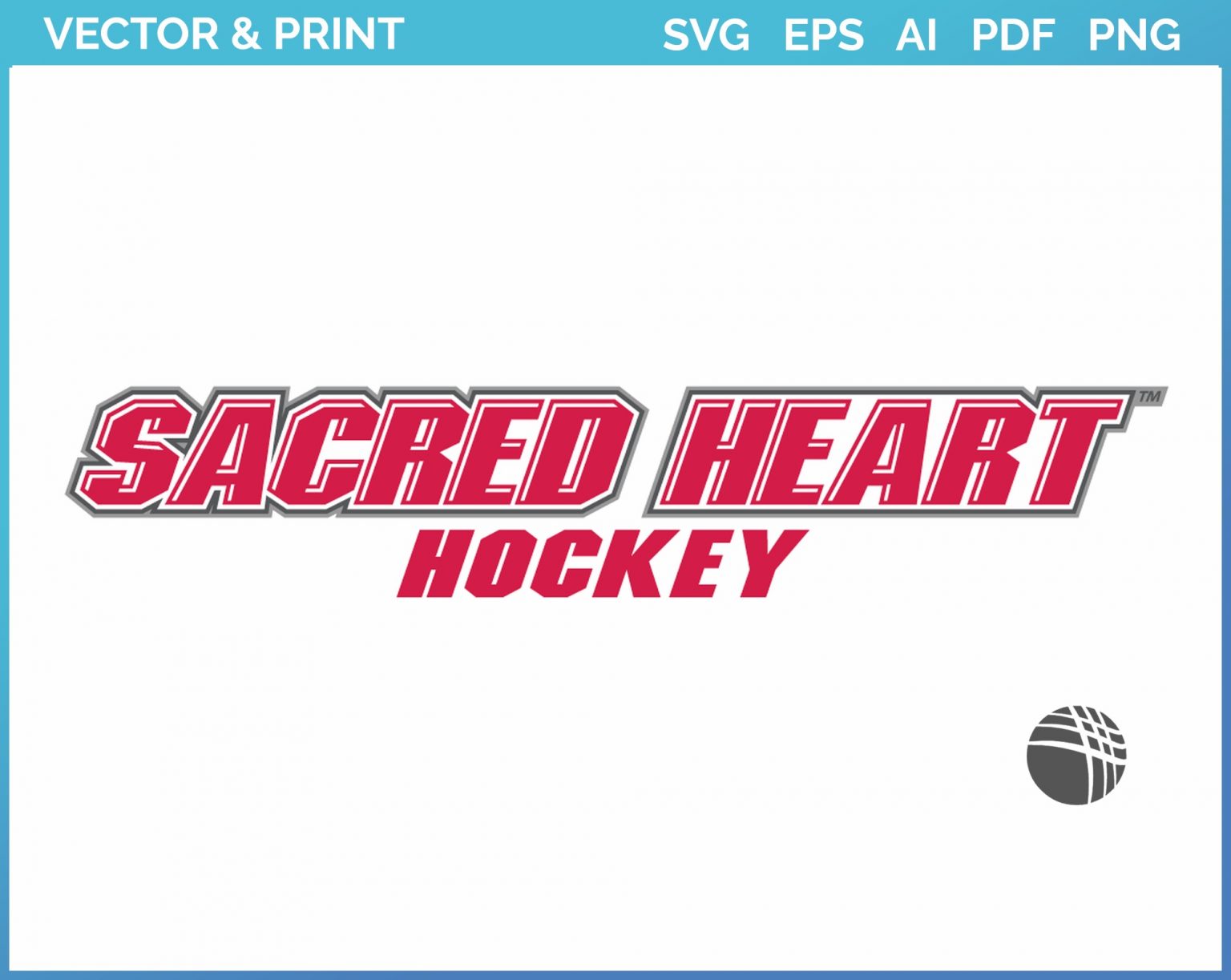 Sacred Heart Pioneers - Wordmark Logo (2004) - College Sports Vector ...
