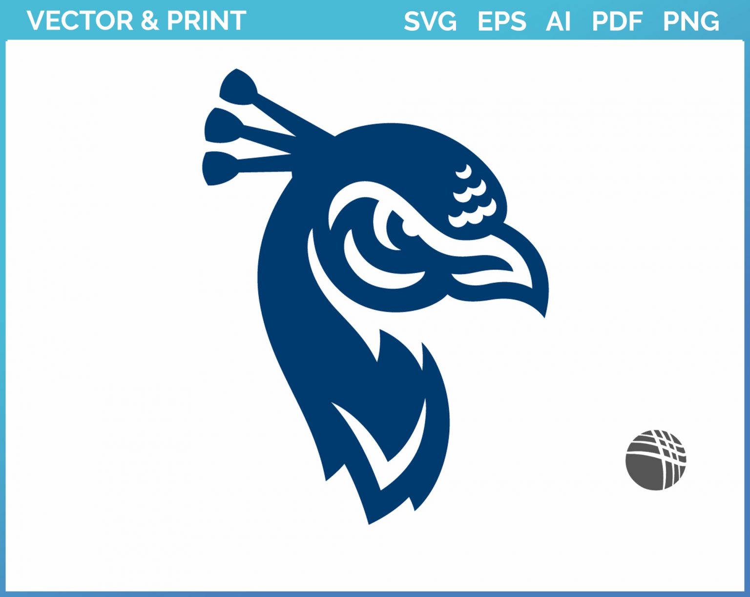 Saint Peters Peacocks - Primary Logo - College Sports Vector SVG Logo ...