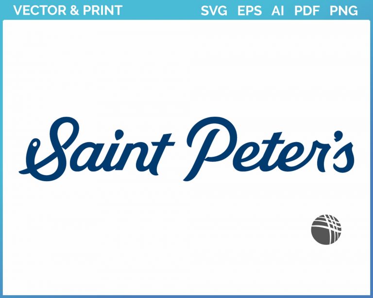 Saint Peters Peacocks - Wordmark Logo (2020) - College Sports Vector ...
