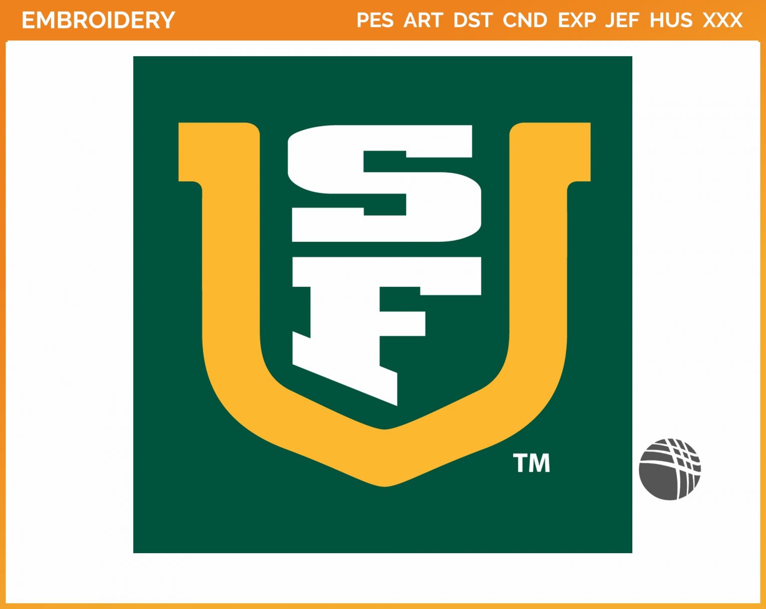 San Francisco Dons - Alternate Logo (2012) - College Sports Embroidery ...