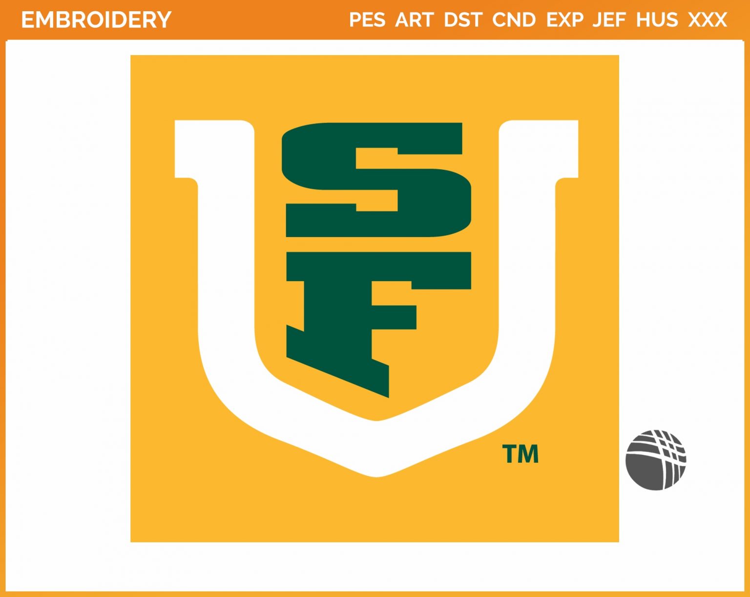 San Francisco Dons - Alternate Logo (2012) - College Sports Embroidery ...