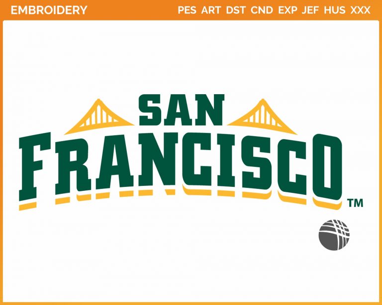 San Francisco Dons - Wordmark Logo (2012) - College Sports Embroidery ...