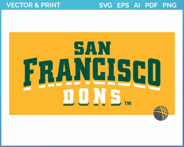 San Francisco Dons - Wordmark Logo (2012) - College Sports Vector SVG ...