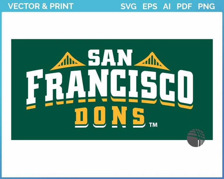San Francisco Dons - Wordmark Logo (2012) - College Sports Vector SVG ...
