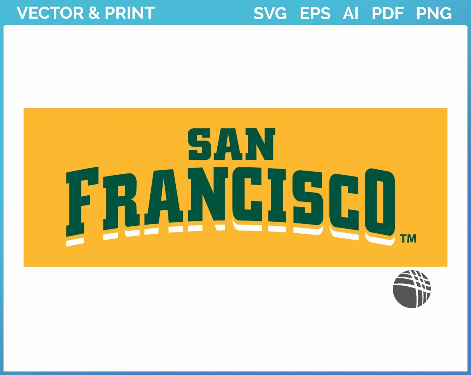 San Francisco Dons - Wordmark Logo (2012) - College Sports Vector SVG ...