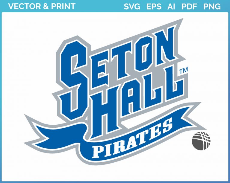 Seton Hall Pirates - Wordmark Logo (1998) - College Sports Vector SVG ...