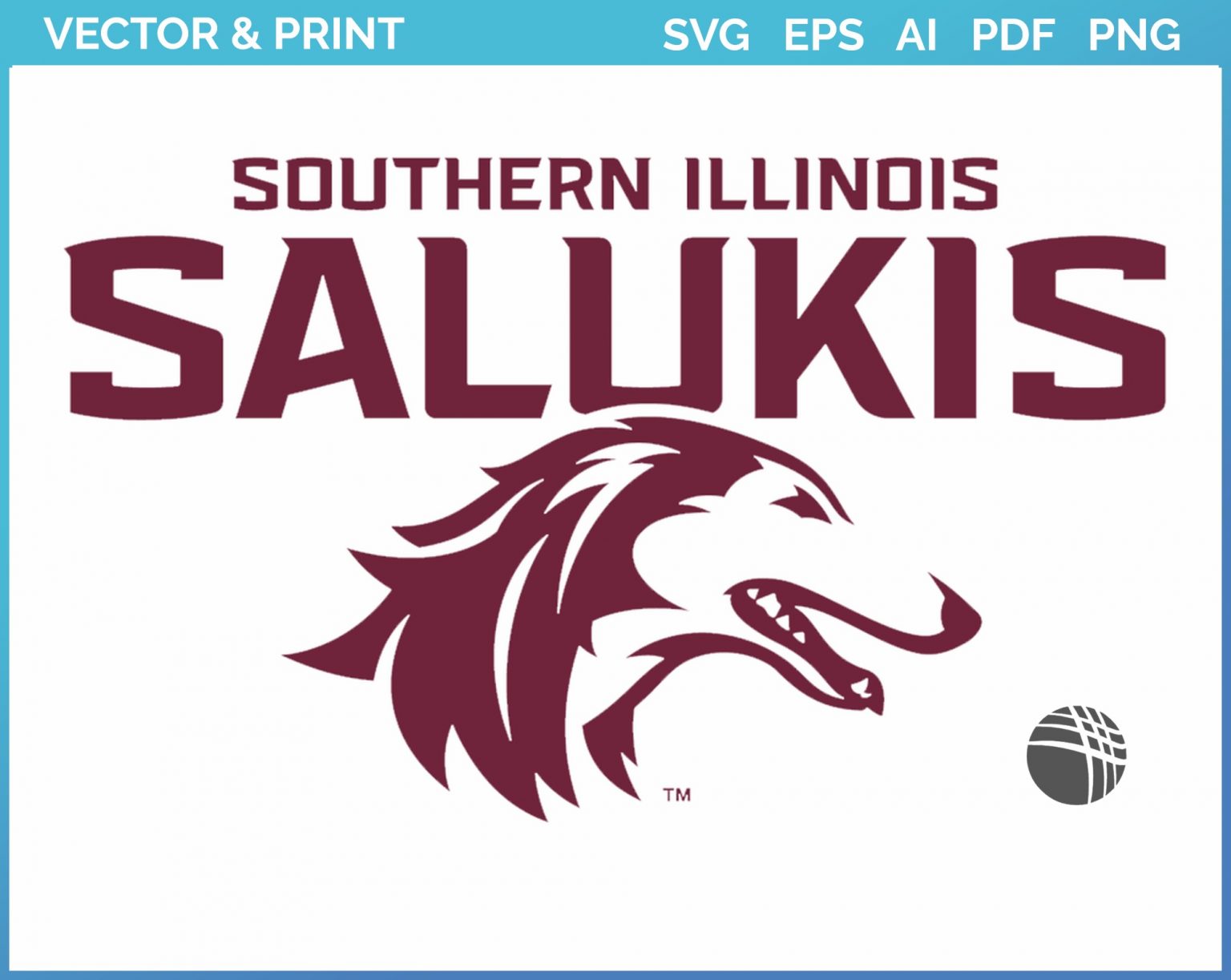 Southern Illinois Salukis - Alternate Logo (2019) - College Sports ...