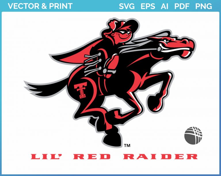 Texas Tech Red Raiders - Mascot Logo (2000) - College Sports Vector SVG ...