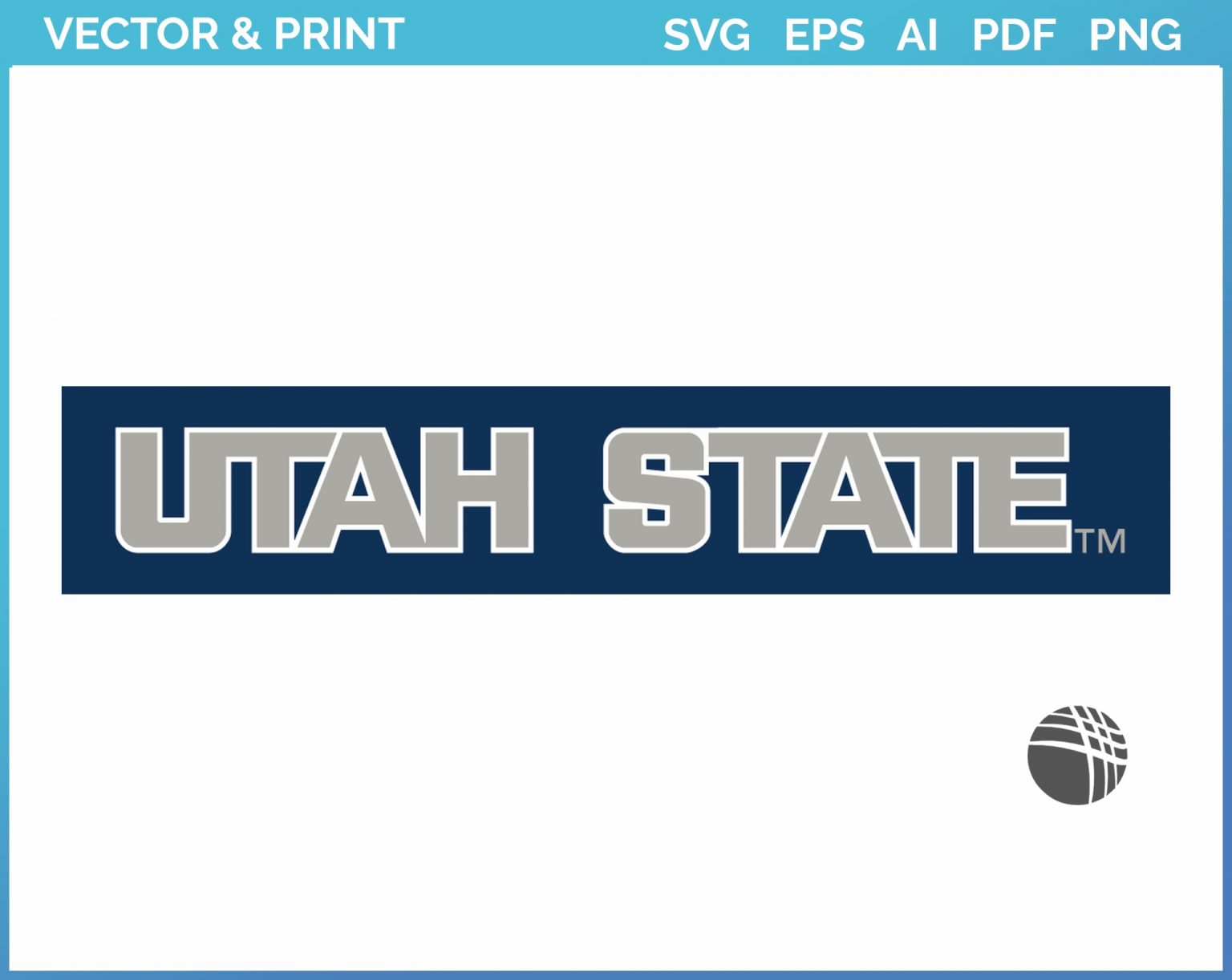 Utah State Aggies - Wordmark Logo (2012) - College Sports Vector SVG ...