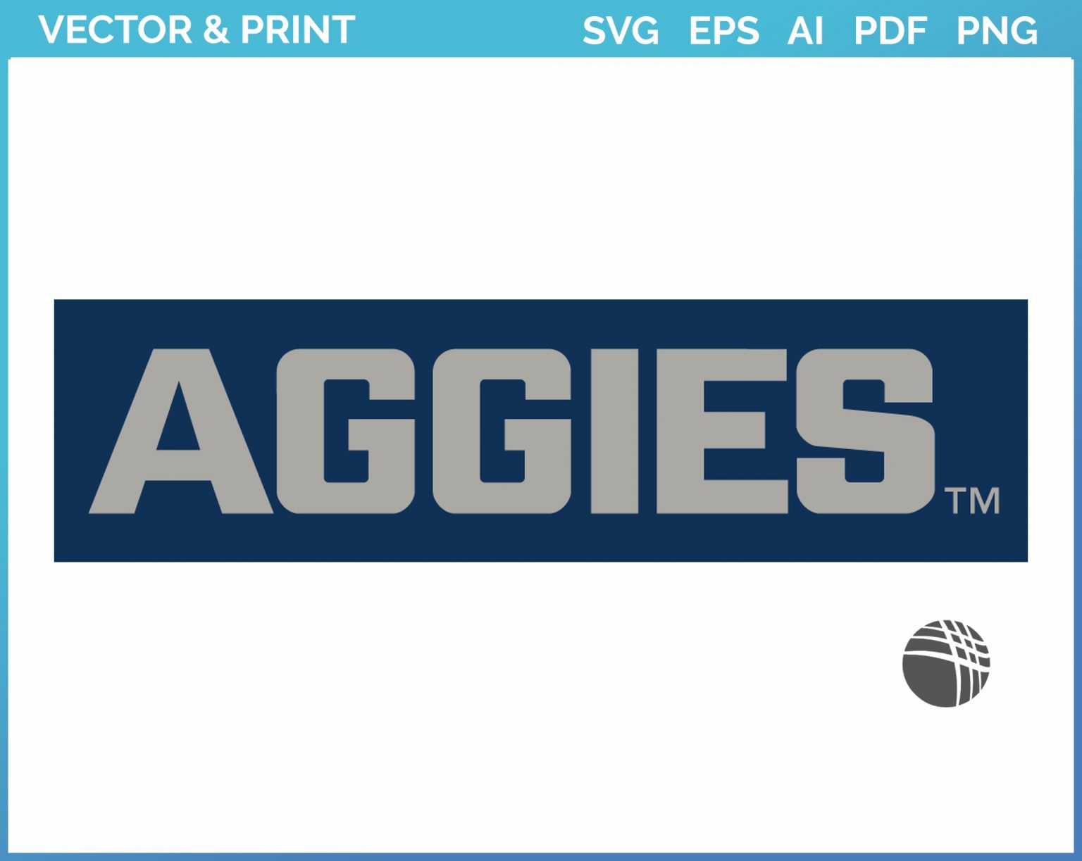 Utah State Aggies - Wordmark Logo (2012) - College Sports Vector SVG ...