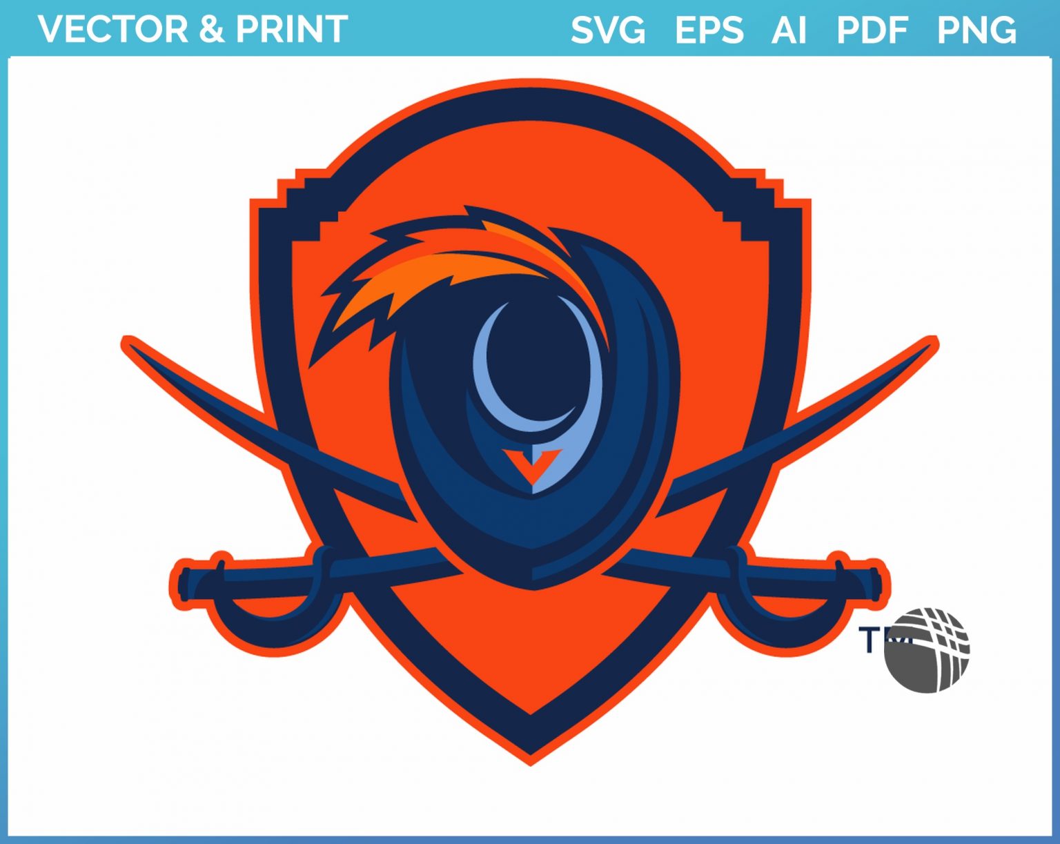 Virginia Cavaliers - Alternate Logo (2020) - College Sports Vector SVG ...