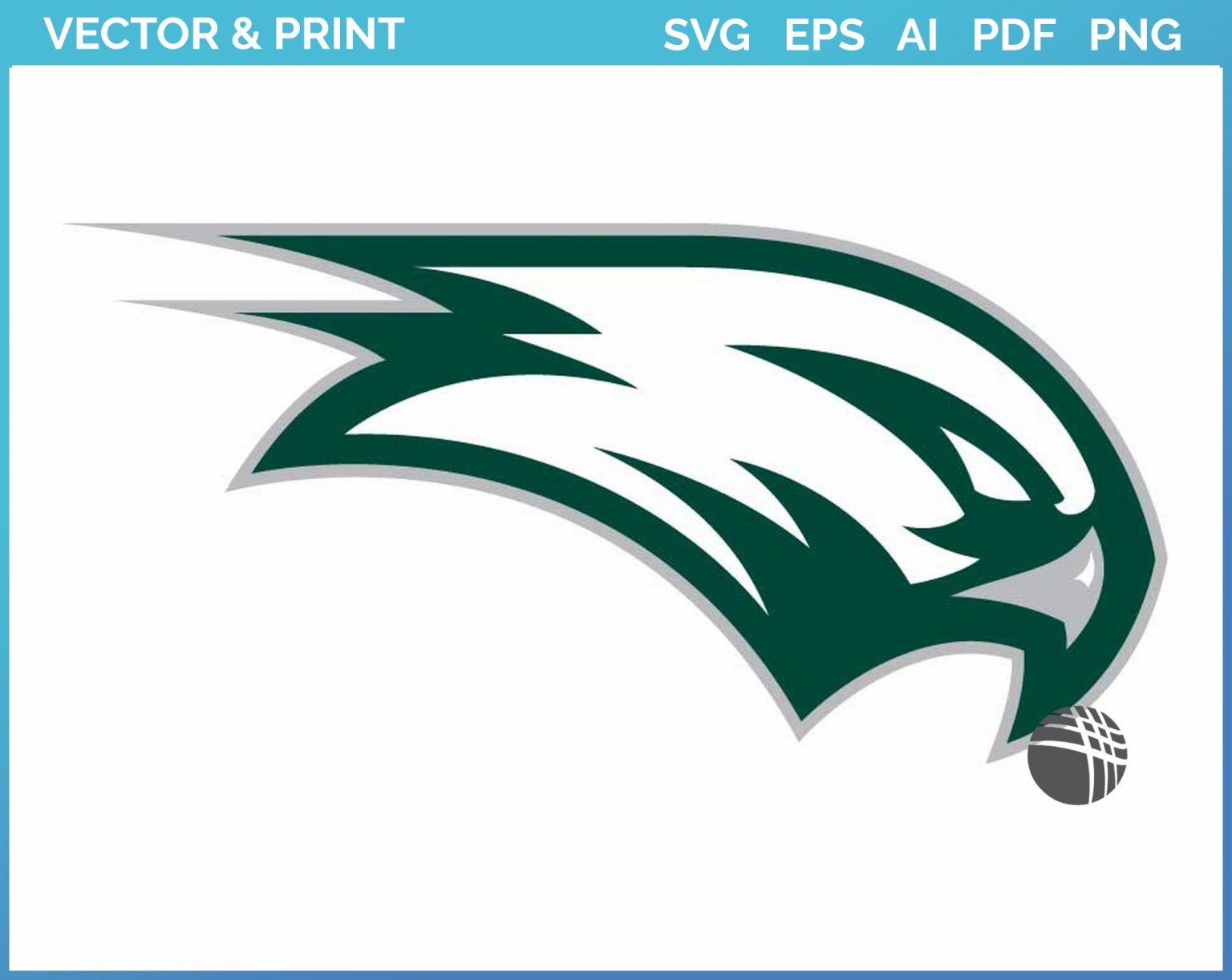 Wagner Seahawks - Secondary Logo (2008) - College Sports Vector SVG ...