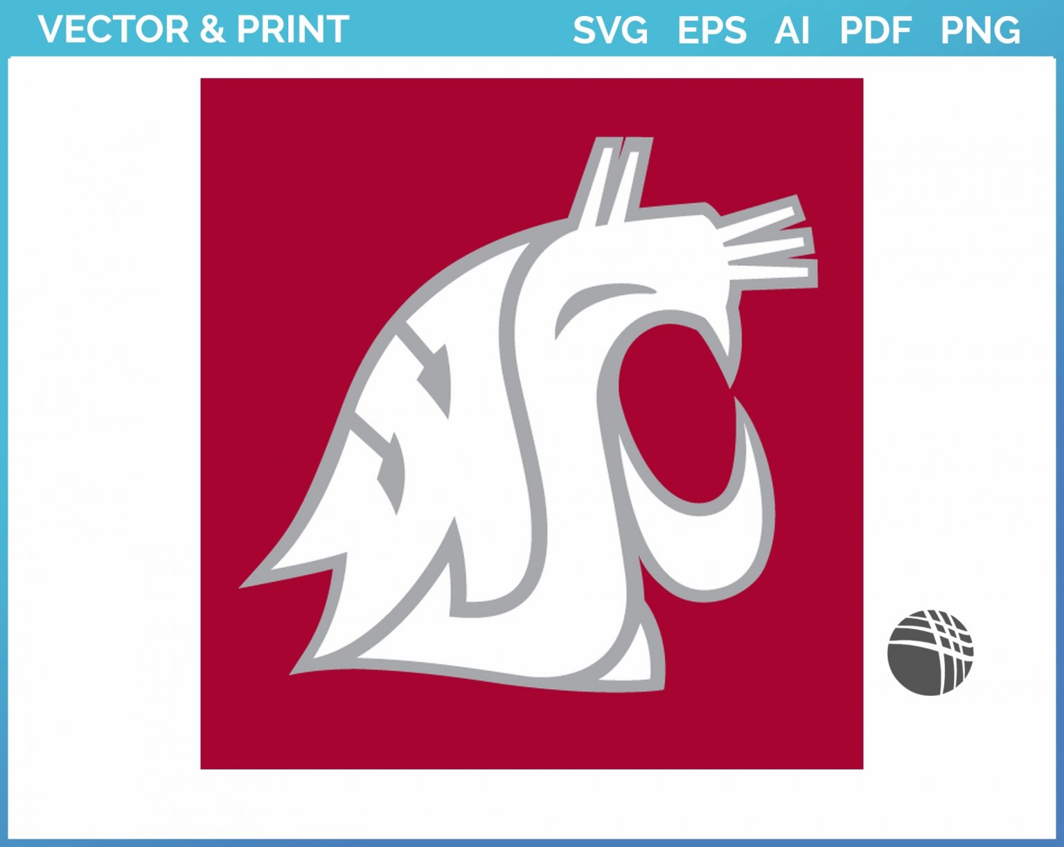 Washington State Cougars - Alternate Logo (1995) - College Sports ...