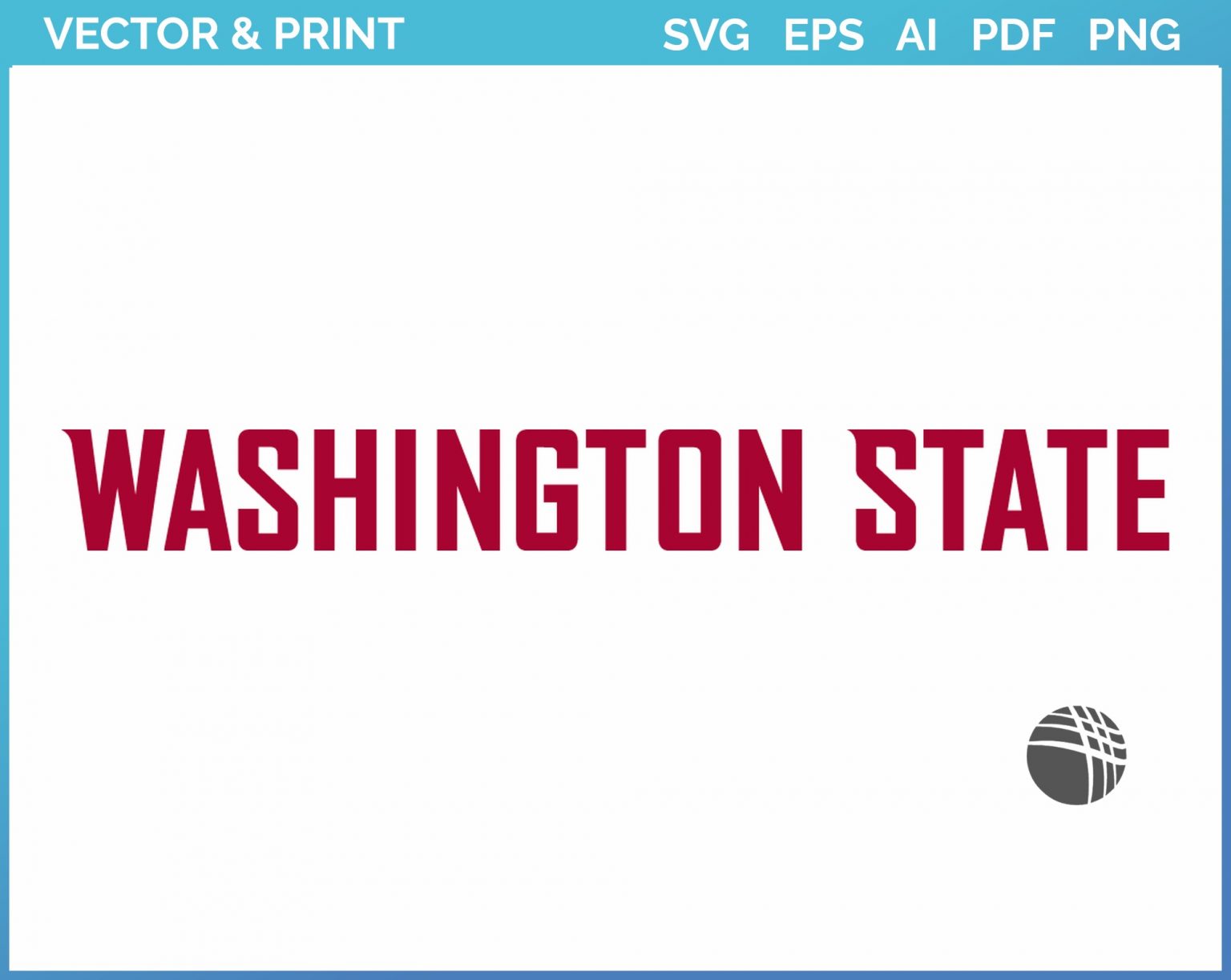Washington State Cougars - Wordmark Logo (2011) - College Sports Vector ...