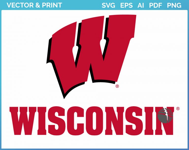 Wisconsin Badgers - Alternate Logo (2017) - College Sports Vector SVG ...