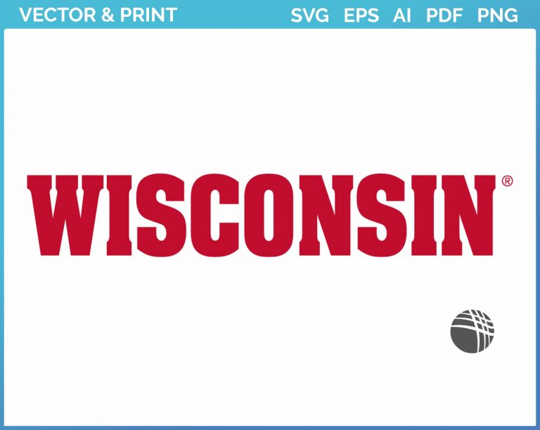 Wisconsin Badgers - Wordmark Logo (2017) - College Sports Vector SVG ...