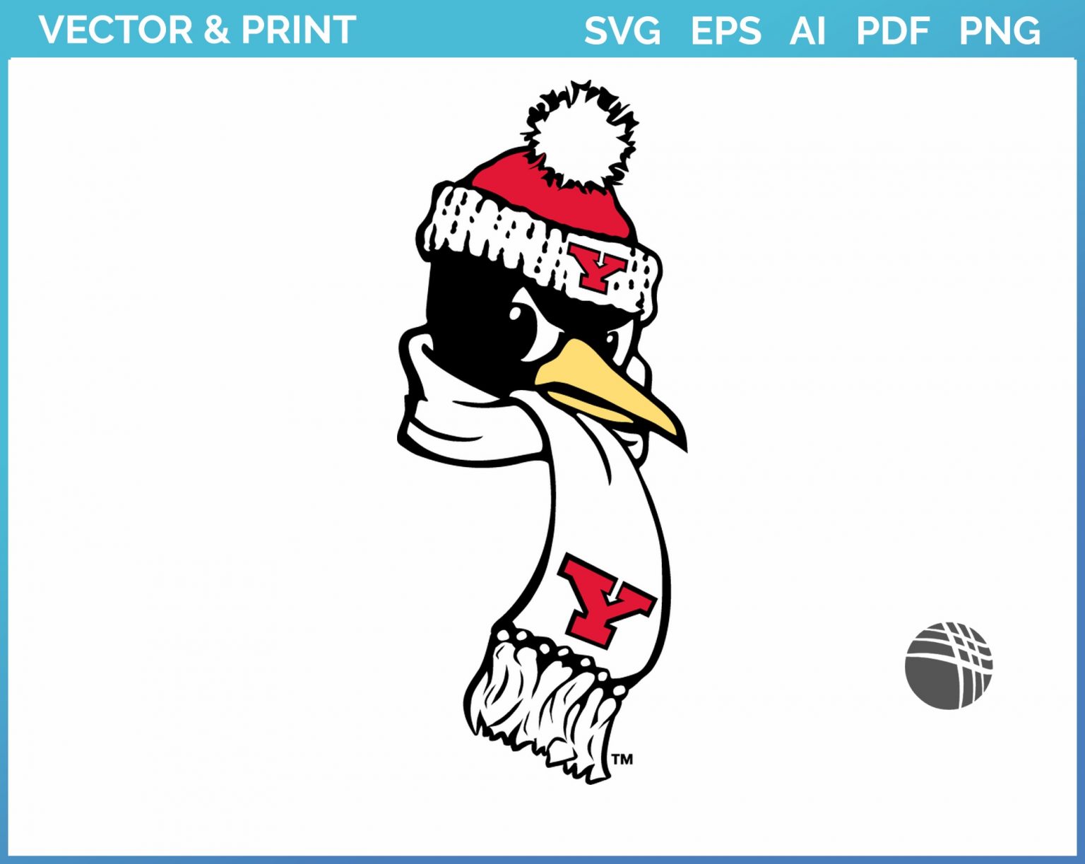 Youngstown State Penguins - Alternate Logo (1993) - College Sports ...