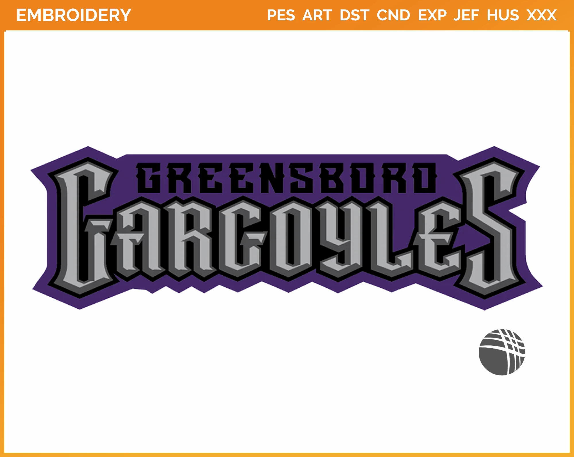 Greensboro Gargoyles - Wordmark Logo (2025/26) - Hockey Sports ...